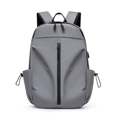 China Unisex Waterproof Oxford Letter Backpack Travel Lightweight Large Capacity Sturdy Durable USB Charging for sale