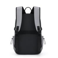 China Unisex Waterproof Oxford Letter Backpack Travel Lightweight Large Capacity Sturdy Durable USB Charging for sale