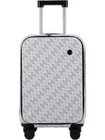 China Travel Accessories  PC Suitcase with Laptop Compartment 20-26 Inch Spinner Wheels Lightweight Waterproof Unisex for sale