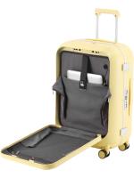China New Arrival Front-Opening Spinner PC Trolley Luggage 20-Inch Carry-On Suitcase with TSA Lock for sale