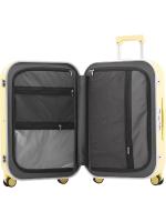 China New Arrival Front-Opening Spinner PC Trolley Luggage 20-Inch Carry-On Suitcase with TSA Lock for sale