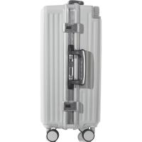 China New Style Waterproof Simple Aluminum Frame Trolley Case, Student Travel Suitcase with Spinner Wheels, Lightweight for Business Trip for sale