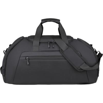 China Men's Oxford Convertible Shoulder Bag to Backpack with Shoe Compartment Large Capacity Travel Gym Duffle for sale