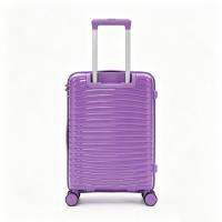 China 3pcs High Quality Travel Trolley 4 Wheels PP Luggage Trolley Suitcases Sets for Long-distance Travel for sale
