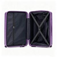 China 3pcs High Quality Travel Trolley 4 Wheels PP Luggage Trolley Suitcases Sets for Long-distance Travel for sale