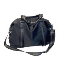 China BEARKY High Quality Quilted Pu Leather Waterproof Black Stylish Business Office Overnight Women Weekend Travel Duffel Bag for sale
