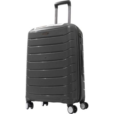 China 20-Inch Women's Business Trolley Luggage Multifunctional Impact-Resistant Wear-Resistant Spinner Suitcase Large Capacity for sale