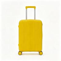 China 3pcs High Quality Travel Trolley 4 Wheels PP Luggage Trolley Suitcases Sets for Long-distance Travel for sale