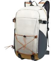 China Large Capacity 30L Anti-Theft Outdoor Backpack for Men and Women Soft Polyester Material with Zipper Closure for sale