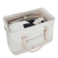China Custom Canvas Travel Tote Bag with Shoes Compartment Carry-on Clothing Duffel Golf Sport Boston Bag for sale