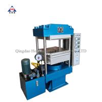 China 2021 Automatic PLC Control Rubber Products Hydraulic Vulcanizing Press Machine 600*600/100Tons for sale