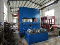 China Natural Rubber Mat Platen Vulcanizing Press Hydraulic Hot Press Machine for sale