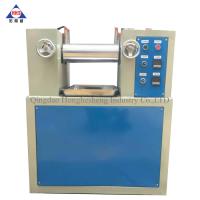 China 2T Open Drilled Two Roll Rubber Mixing Mill 380V 3 phase For Cooling for sale
