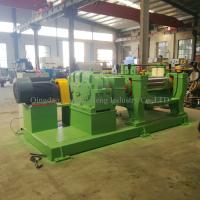 China XK-450 Two Roller Open Mill Rubber Mixing Machine 55kw 450mm for sale