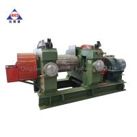 China Fiber Tyre Rubber Powder Making Machine Semi Automatic Waste Car Tire Recycling Line for sale