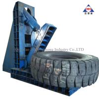 China 4KW TC1200 Waste Tyre Recycling Plant Used Tire Cutter Rubber Cutting Machine for sale
