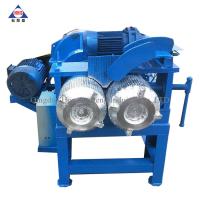 China Fiber Tyre Rubber Powder Making Machine Semi Automatic Waste Car Tire Recycling Line for sale