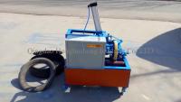 China 120cm Semi Automatic Tire Ring Cutter Scrap Tire Bead Ring Cutting Machine for sale
