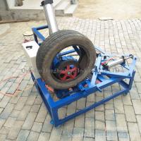 China 120cm Semi Automatic Tire Ring Cutter Scrap Tire Bead Ring Cutting Machine for sale