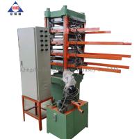 China 100*100cm Rubber Tile Making Machine Hot Vulcanizing Machine Frame Configuration for sale