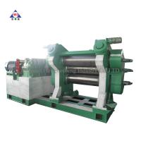 China 610x1730mm Fabric Four Roll Rubber Calender Machine Length 1200mm for sale