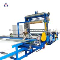China 20 Cuts / Min Horizontal Cutting Machine 100mm To 1000mm Rubber Strip Bias Cutter for sale