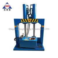 China Hydraulic Guillotine Floor Rubber Cutting Machine Single Knife XQL 8T Width 660mm for sale