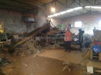 China 150mm Green Scrap Rubber Steel Separator Scrap Rubber Friction Separating Machine for sale