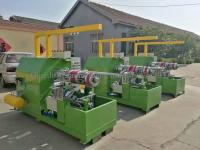 China Bicycle Motorcycle Tyre Spring Turn Up Molding Machine 300mm Inner Cloth Roll Dia for sale