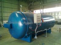 China 12 Sawtooth 1200x3000mm Rubber Vulcanization Tank For Old Used Tires Retreading for sale