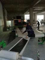 China 20 Cuts / Min Horizontal Cutting Machine 100mm To 1000mm Rubber Strip Bias Cutter for sale