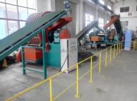 China Rubber Granules Recycle Waste Tire Shredder 1000-1500kg/H for sale