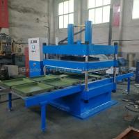 China Automatic Hydraulic Crumb Rubber Tile Press 200mm Stroke 1080x1080 for sale