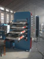 China 50T 150 Stroke Rubber Tile Vulcanizing Press 550x550 for sale