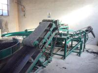 China 760mm Used Semi Auto Waste Tyre Recycling Plant 75KW 90KW To Rubber Powder for sale
