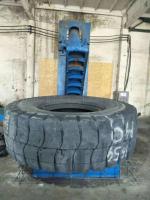 China 4KW TC1200 Waste Tyre Recycling Plant Used Tire Cutter Rubber Cutting Machine for sale