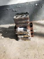 China Waste Tyre Recycling Plant/waste tire Block Cutter/ Used Tire Cutting Machine for sale