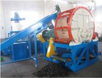 China Automatic Waste Tire Recycle Crushers Shredding Rubber Machine Used Truck Tire Shredder Equipment for sale