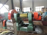 China Old Tyre Rubber Crumb Line Rubber Cracker Mill To Get Rubber Powder for sale