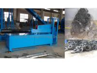 China Pulling Out Steel From Waste Tires Single Hook Debeader Machine for sale