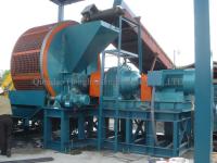 China Waste Tyre Ring Cutter QJ-1200 / Rubber Powder Machine for sale
