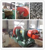 China Two Roll Rubber Grinder Waste Tire Cracker Mill Rubber Crusher for sale