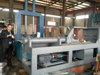 China Hydraulic Single Hook Tire Recycling Machine For Tire Bead Separating for sale