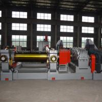 China 20 mesh 24 mesh Two Roll Rubber Crushing Mill 220V 380V 450V 90kw for sale