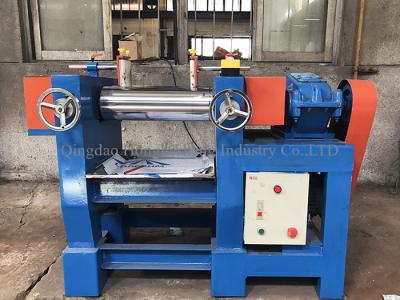 China Plastic Dispersion Open Rubber Mixing Mill Machine 6 Inch 160mm 50Hz 8kW for sale