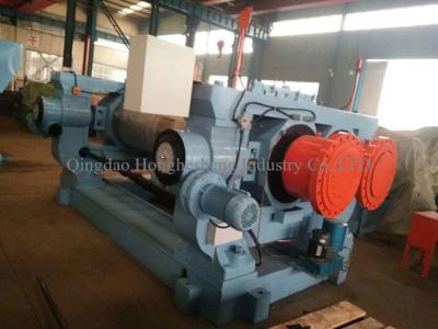 China Cast Iron Rubber Sheet Open Mixing Mill Oil Or Steam Heating 37kw for sale