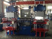 China Double Rubber Plate Vulcanizer Press PCL Controlled 1200x1200 mm for sale