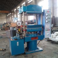 China 2021 Automatic PLC Control Rubber Products Hydraulic Vulcanizing Press Machine 600*600/100Tons for sale