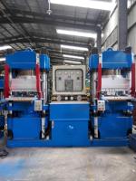 China Double Rubber Plate Vulcanizer Press PCL Controlled 1200x1200 mm for sale