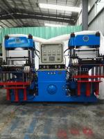 China Double Rubber Plate Vulcanizer Press PCL Controlled 1200x1200 mm for sale